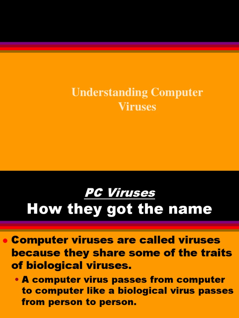 Understanding Computer Viruses and Security | PDF