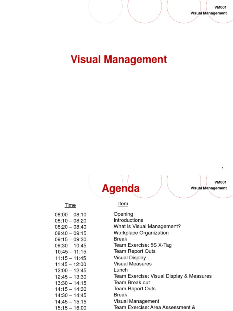 Visual Management | PDF
