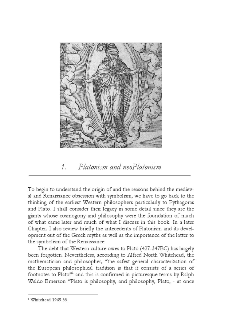 Platonism and Neoplatonism | PDF | Neoplatonism | Pythagoras