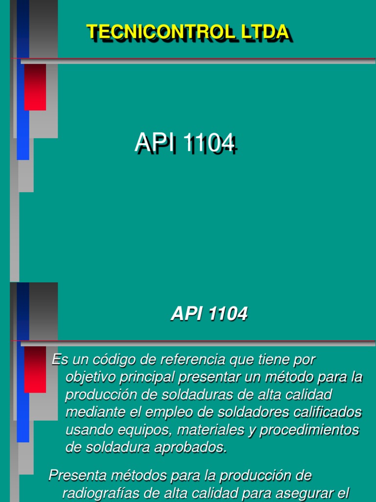 Api 1104 | PDF