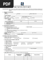 CV Format For Visa Application | PDF