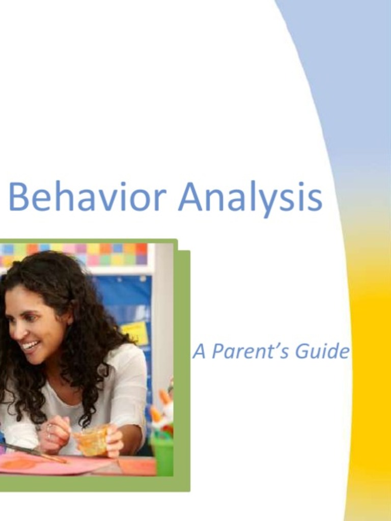 Applied Behavior Analysis | PDF