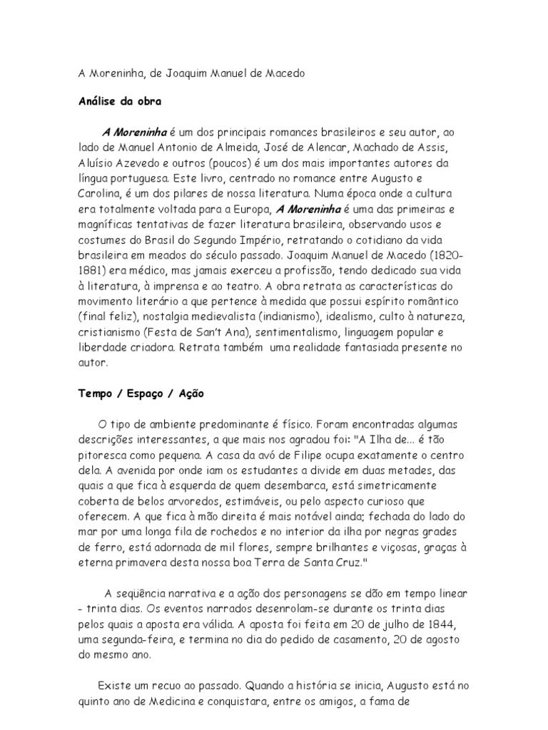 A Moreninha Pdf Augustus Amor
