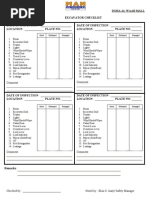 Tool Box Checklist | PDF | Technology & Engineering