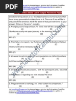 Hexaware Sample Verbal Ability Placement Paper | PDF | Illegal Drug Trade | Unemployment