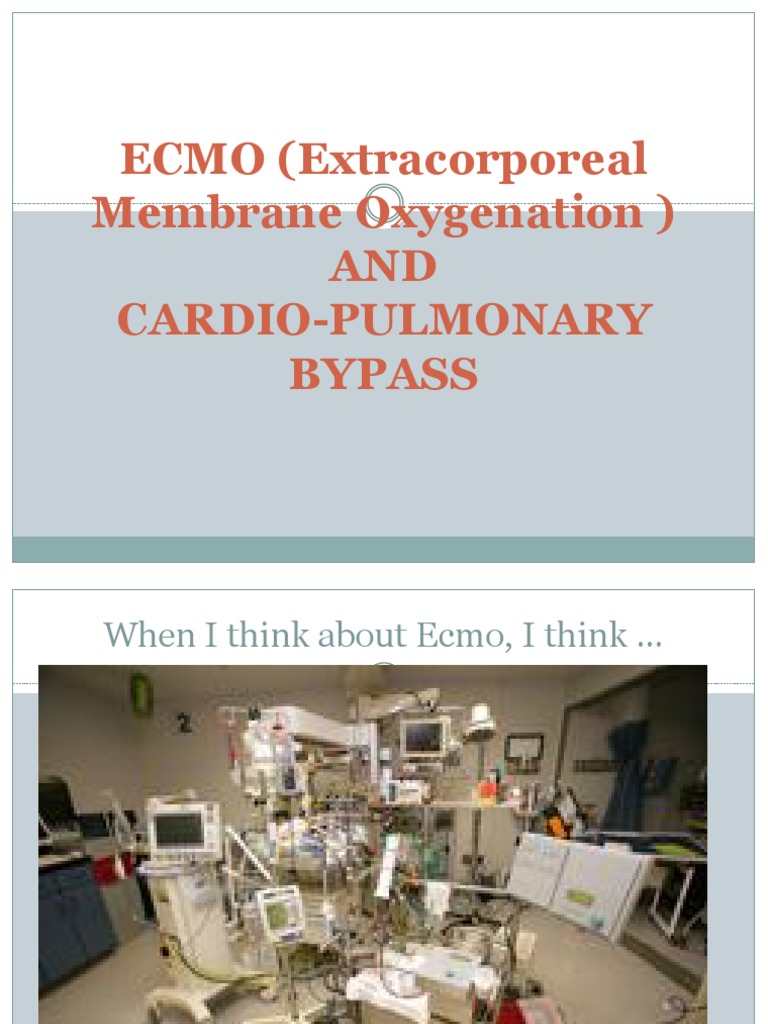Ecmo | PDF | Medical Equipment | Cardiovascular System