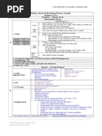 Pilot Approach Briefing Guide | PDF | Aerospace Engineering | Aircraft