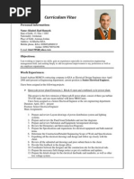 CDR Sample For Engineers | PDF | Engineer | Engineering