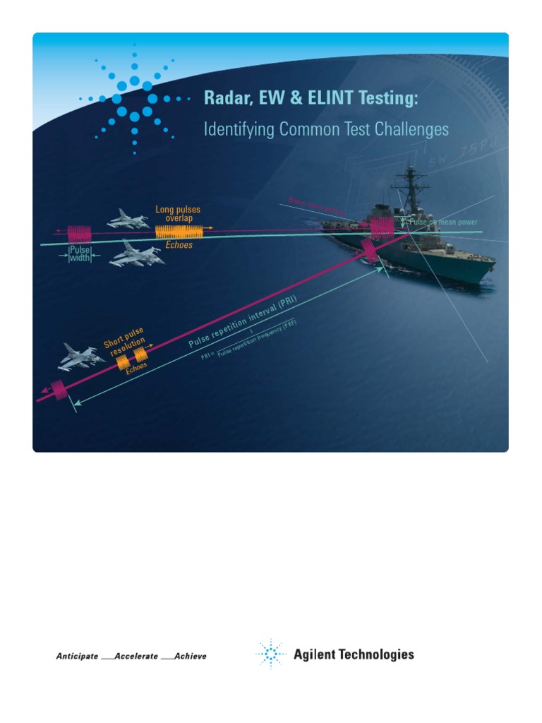 Good 5990-7036en - Radar, Ew & Elint Testing | PDF | Electronic Warfare ...