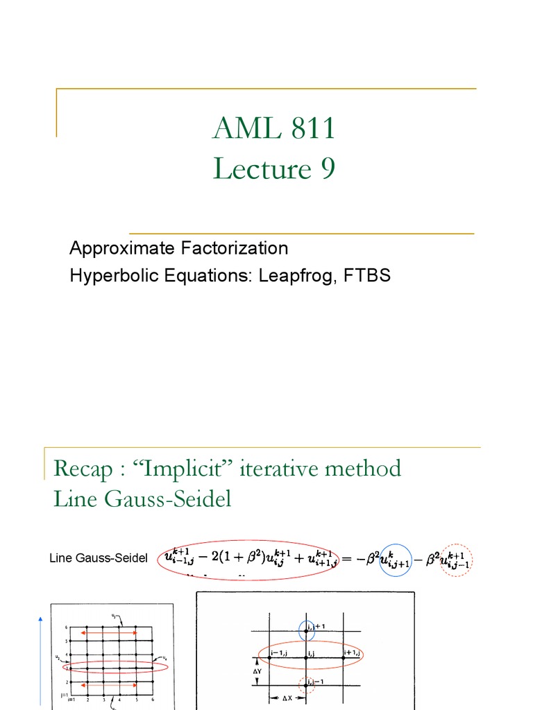 Hyperbolic Equation Methods Overview | PDF | Equations | Mathematical ...