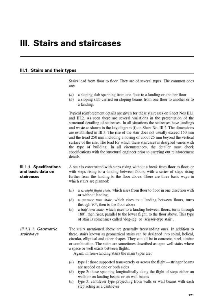 Chapter 3 Stairs and Staircases | PDF | Stairs | Building