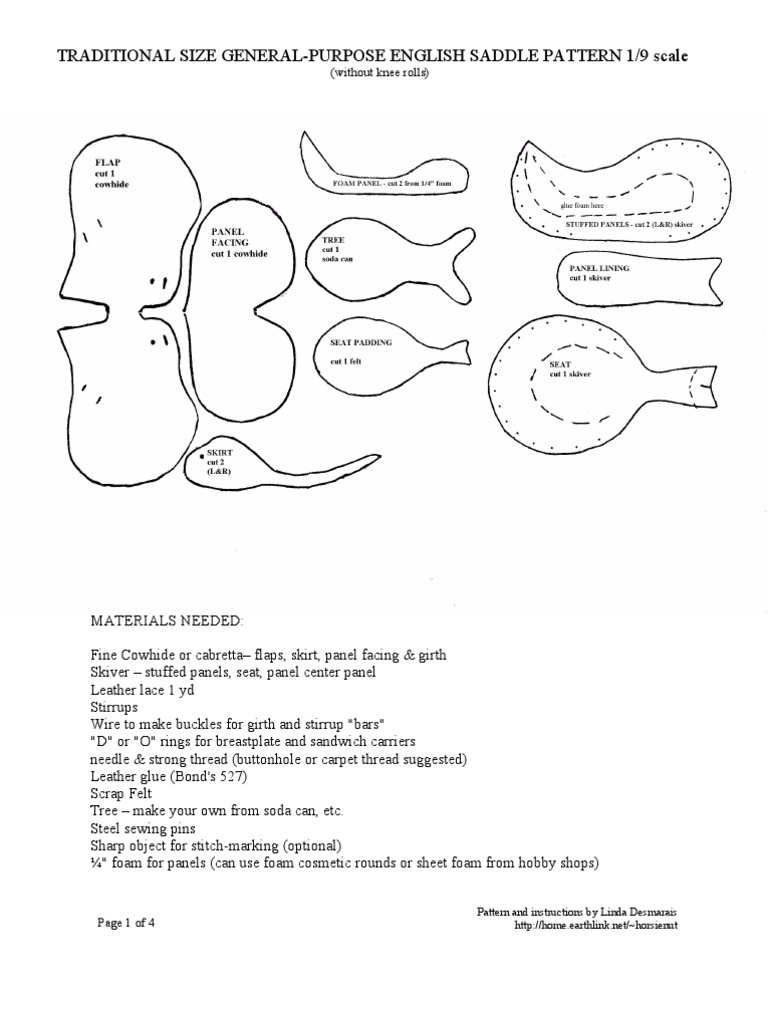 Saddle Making Steps | Saddle | Nature | Free 30-day Trial | Scribd