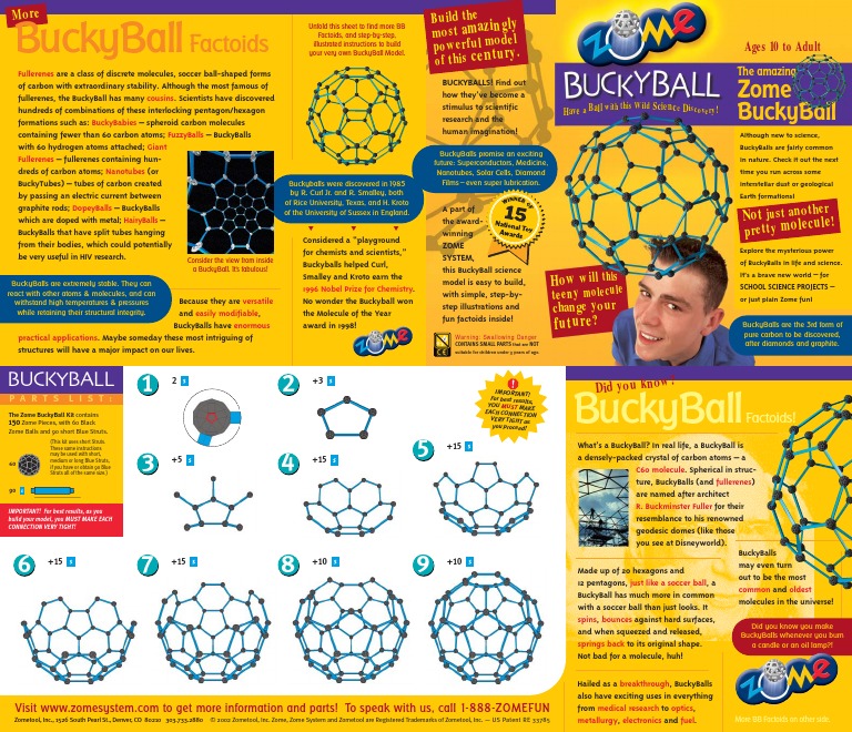 Buckyball | PDF | Fullerene | Carbon