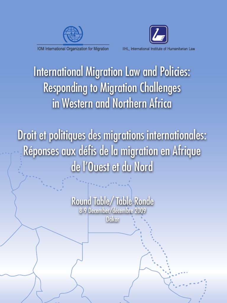International Migration Law and Policies | Human Migration | Public ...