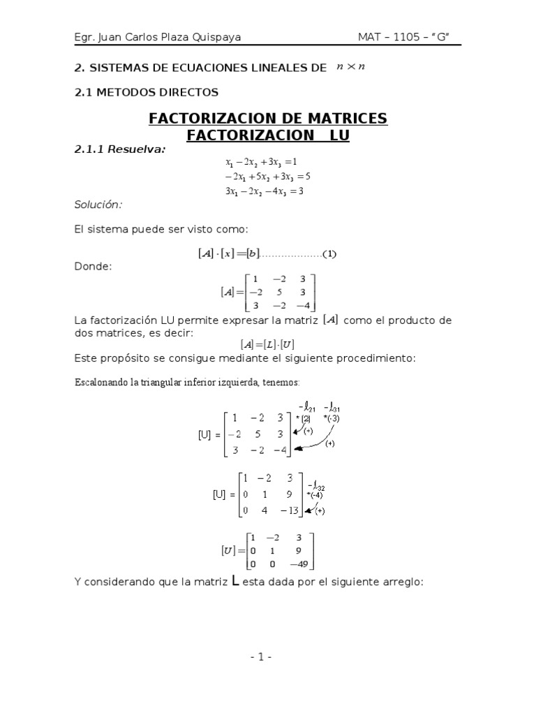 Ejercicios Resueltos 2 - Parcial MAT - 1105 | PDF | Verdad lógica | Álgebra
