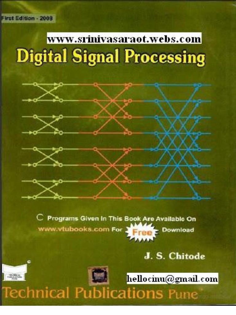 Digital Signal Processing by J.s.chitode | PDF | Algorithms | Media ...