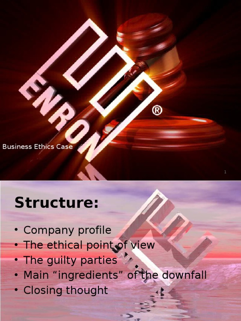 Enron Case Study | PDF | Enron | Accounting
