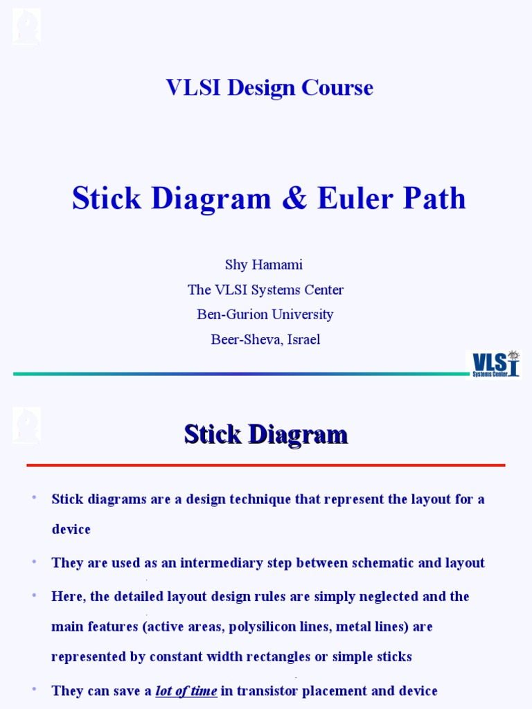 Stick Diagram & Euler Path: VLSI Design Course