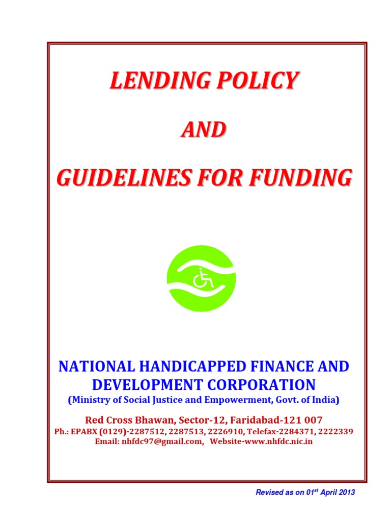 Lending Policy! | Loans | Interest