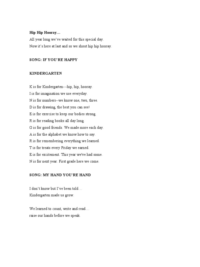 Hip Hip Hooray | PDF | Leisure