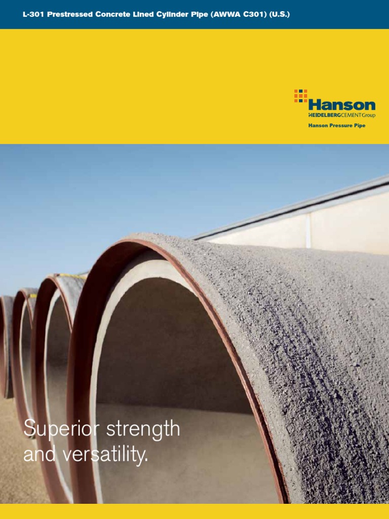 Hanson c301 | PDF | Pipe (Fluid Conveyance) | Stress (Mechanics)