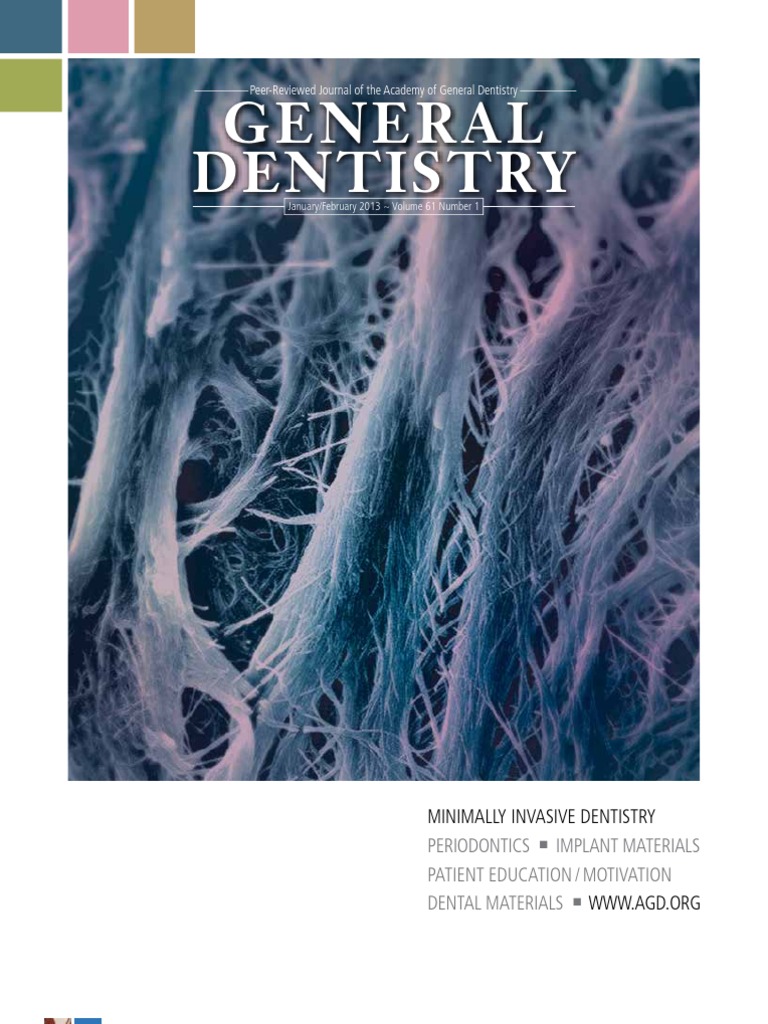 General Dentistry | PDF | Scanning Electron Microscope | Dentistry