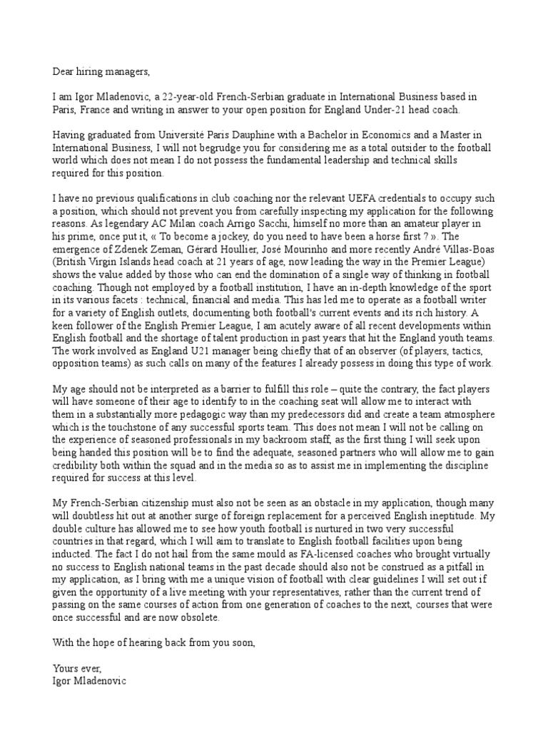 FA Application | PDF