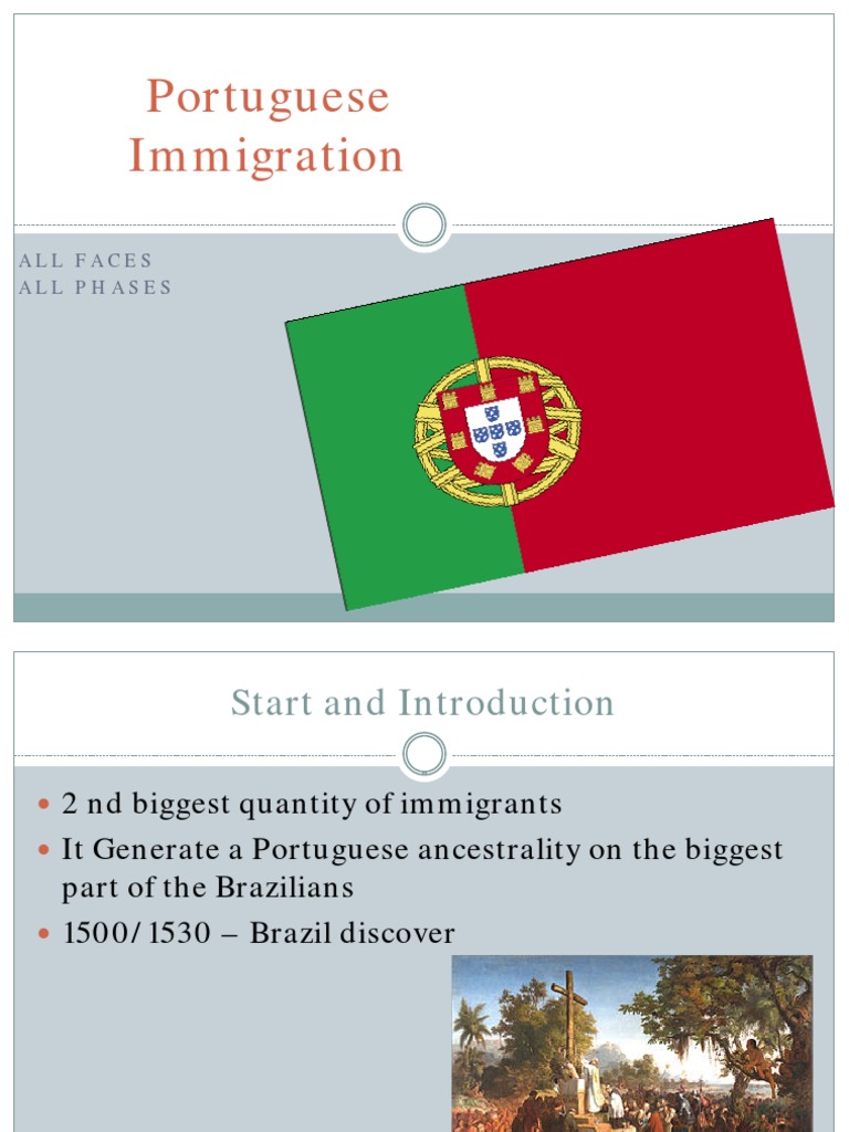 Portuguese Immigration to Brazil Overview | PDF | Travel