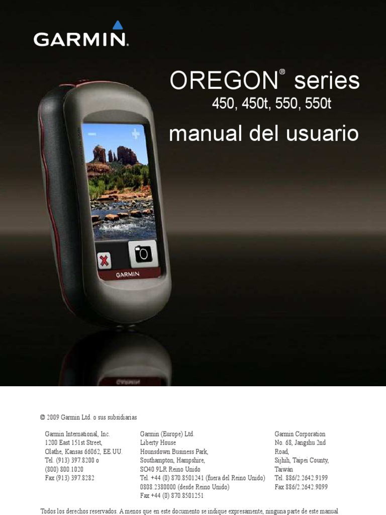 Garmin Oregon Series 550 | Brújula | Sistema de Posicionamiento Global ...