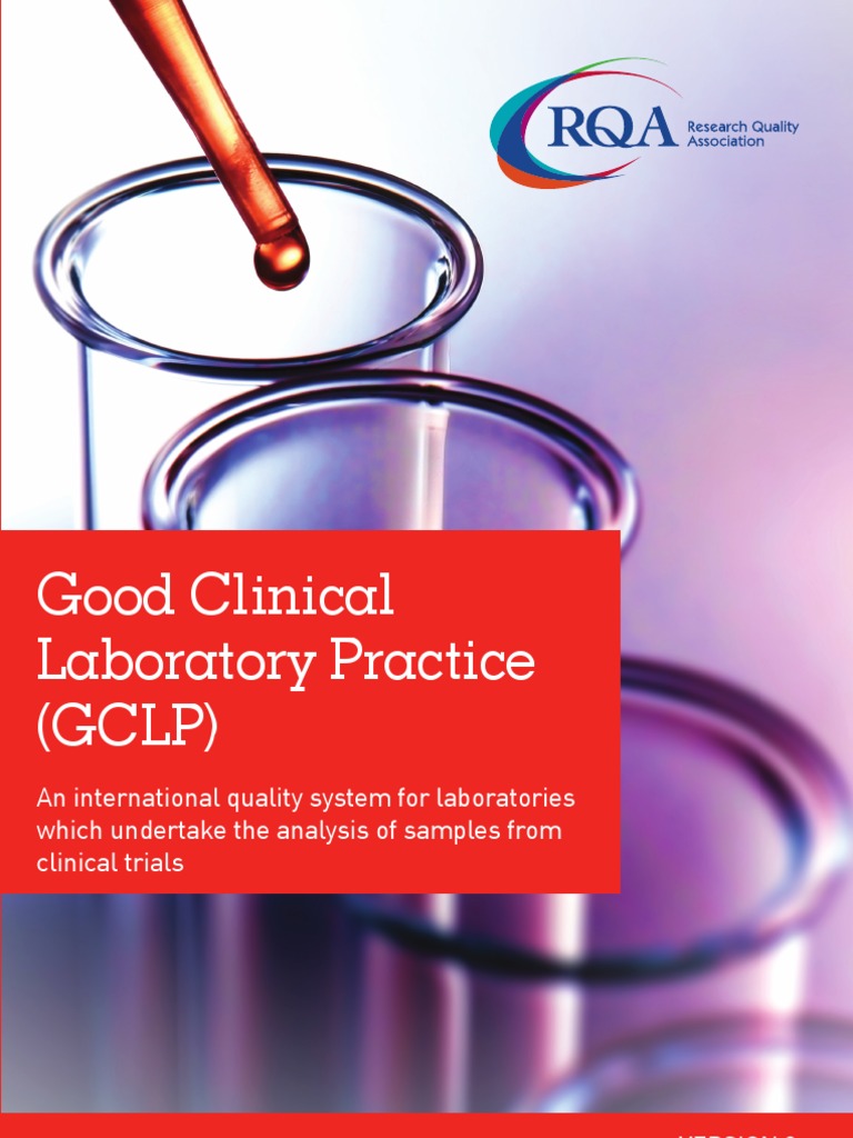 Good Clinical Laboratory Practice GCLP | PDF | Clinical Trial | Quality