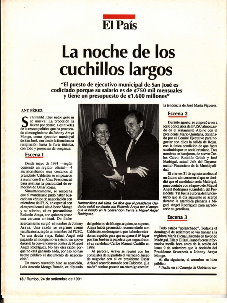 Johnny Araya Monge | PDF | Responsabilidad | Votación