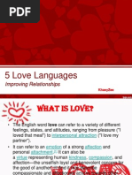 Love Languages Handout For Parents | PDF | Love | Interpersonal ...