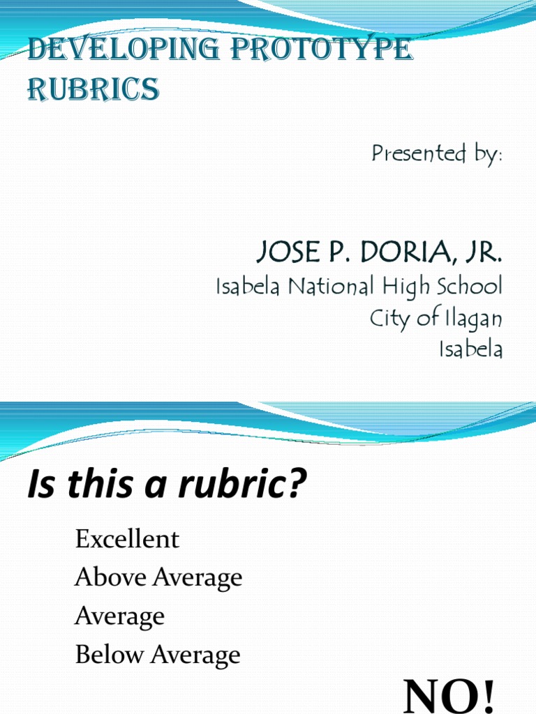 Developing Effective Rubrics: A Guide to Creating Criterion-Based ...