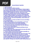 50 Inspirational Book Excerpts | PDF | Mind | Thought