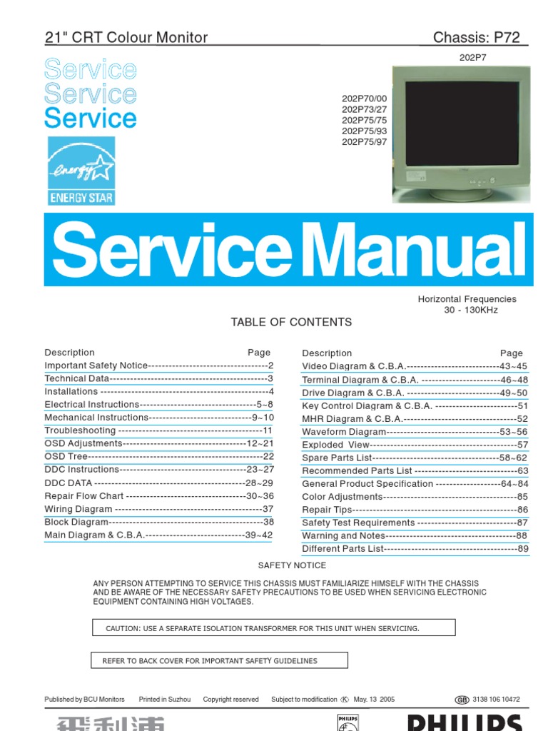 202 P 7 | PDF | Cathode Ray Tube | Computer Monitor