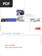 Circuit Breaker Utilization Categories | PDF