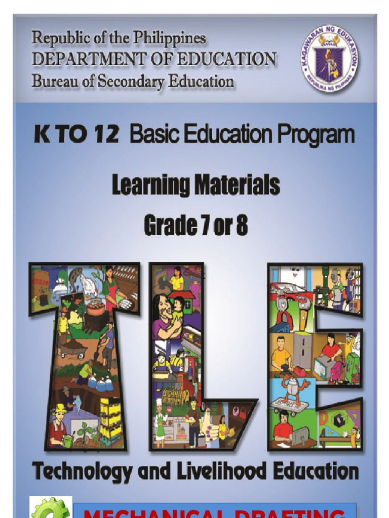 Ia - Mechanical Drafting LM Grade 7 & 8 P & D | PDF | Technical Drawing ...