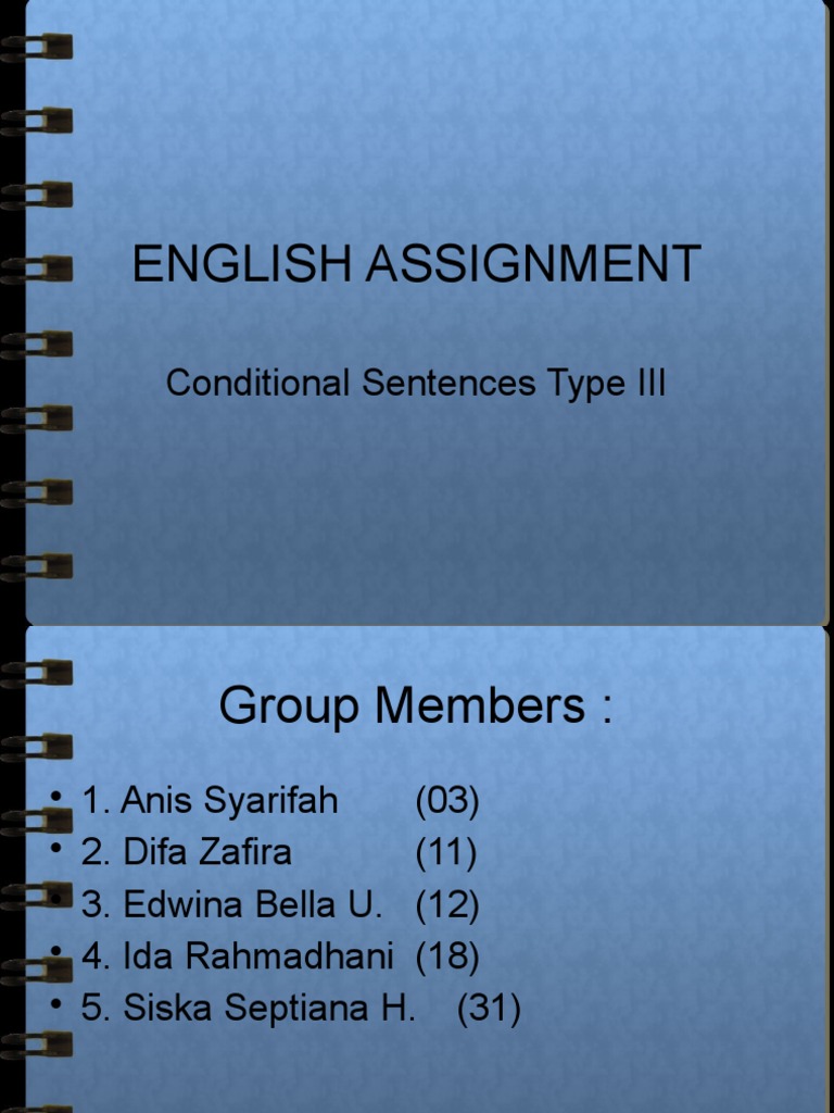 Conditional Sentence Type III | PDF | Perfect (Grammar) | Verb