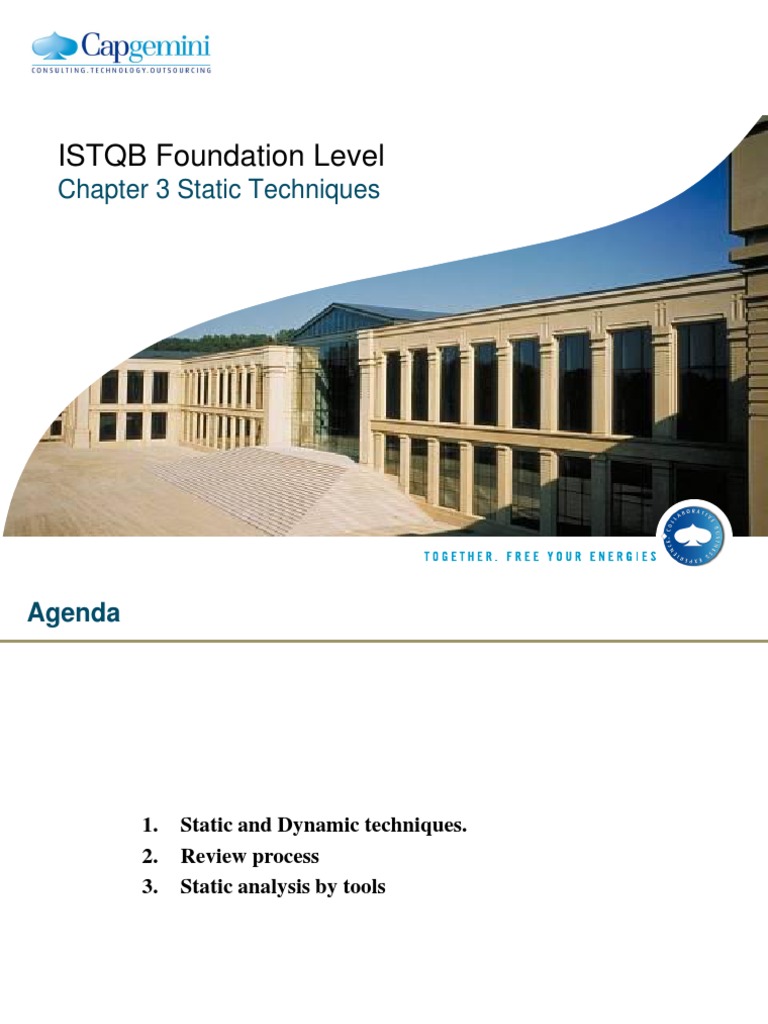 ISTQB Chapter 3 Static Testing | PDF | Source Code | Information ... ISTQB Chapter 3 Static Testing | PDF | Source Code | Information ...