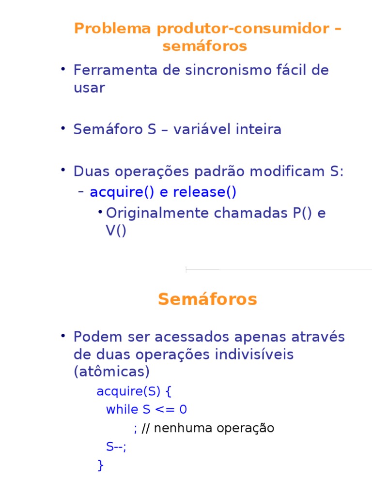 Lab05 Problema Produtor-Consumidor - Semáforos | PDF | Gestão de ...