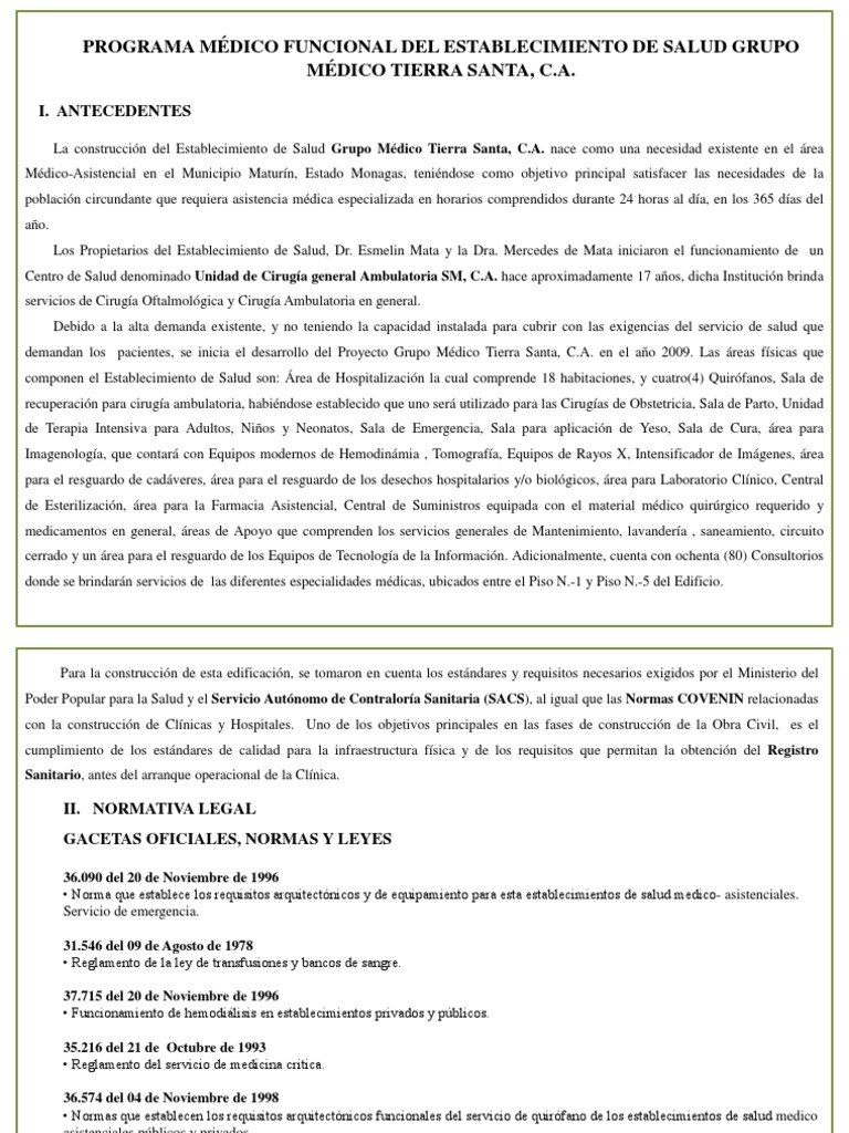 programa Médico Funcional con definiciones R-1 | Medicina clínica ...