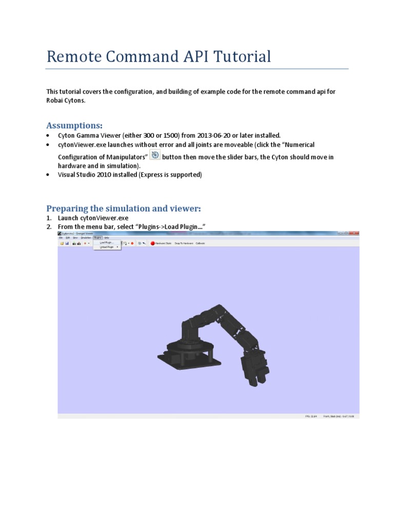 An In-Depth Tutorial on Configuring and Using the Remote Command API to ...
