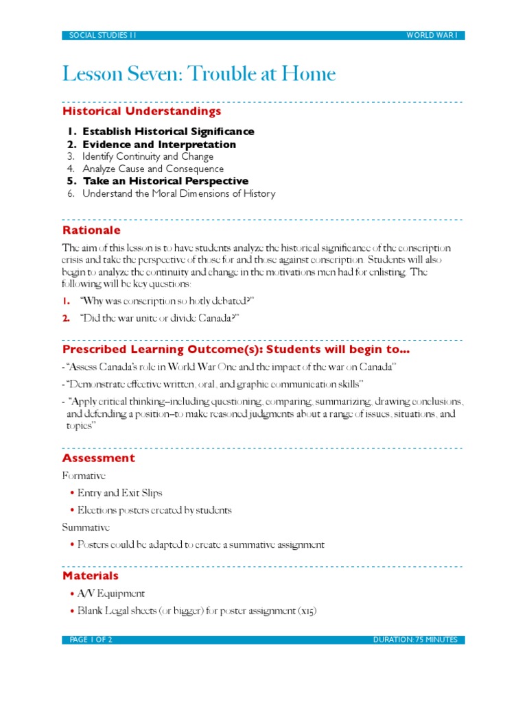 Lesson 7-Trouble at Home | PDF | Cognition | Psychological Concepts