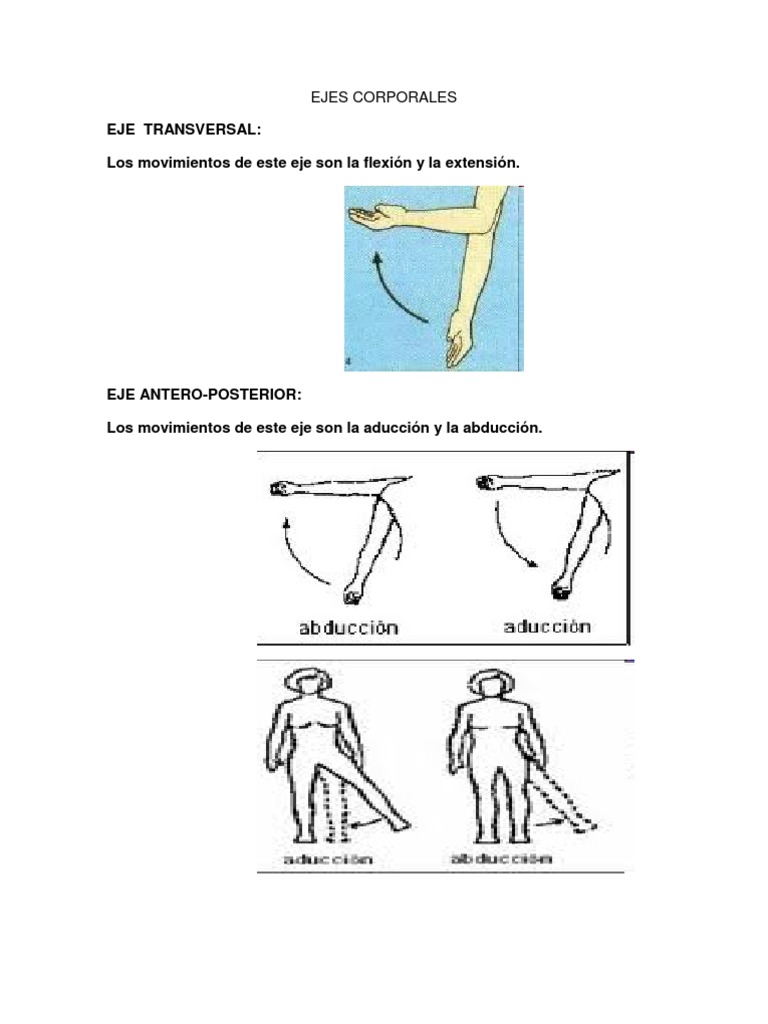 EJES CORPORALES - Naysha) | PDF | Rotación | Doblar