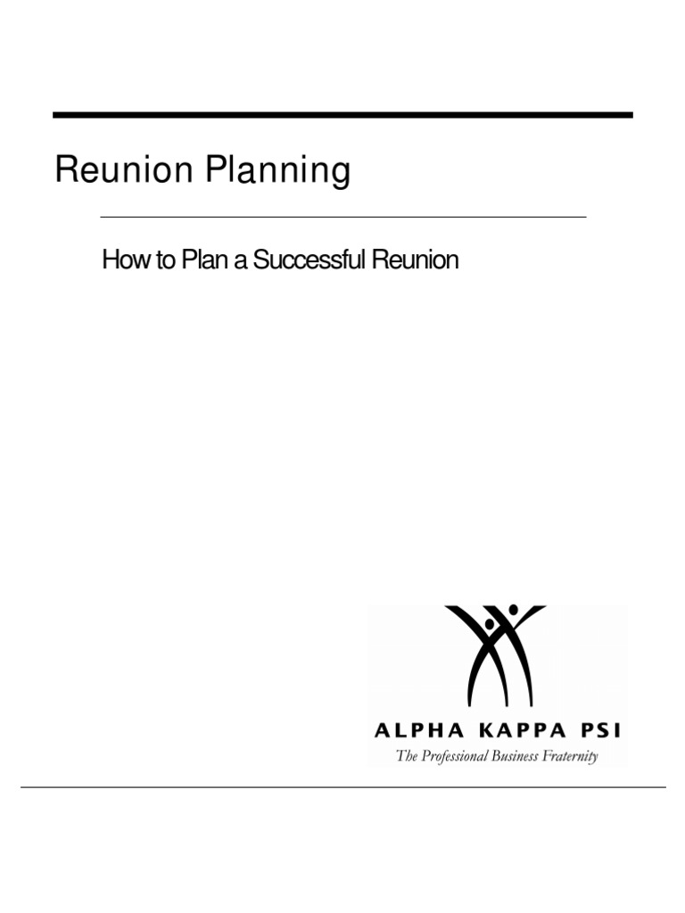 Alumni Reunion Kit | PDF | Auction | Mail