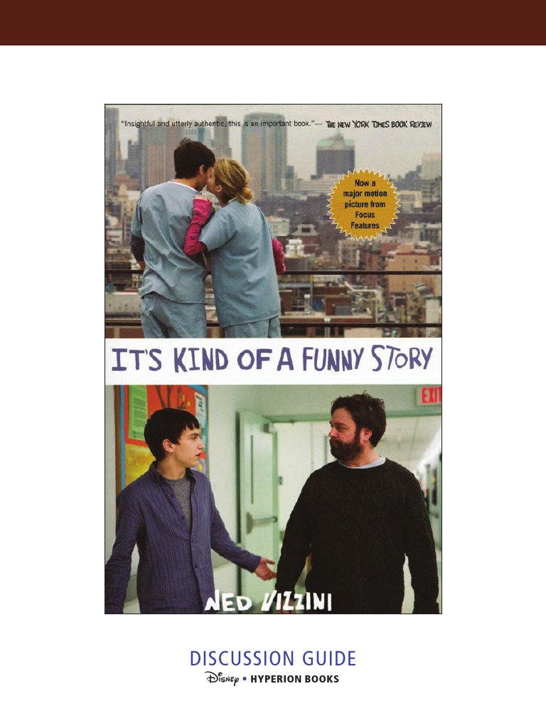 Discussion Guide for "It's Kind of a Funny Story" | PDF | Nervous ...