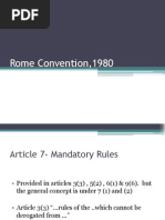 Rome Convention 1980 - Original Convention Text - English | PDF ...