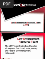 Verizon Law Enforcement Compliance Guide | PDF | Internet | Telephone ...
