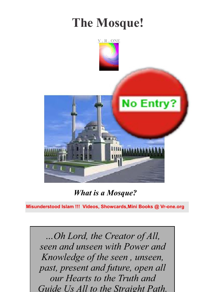 The Mosque!: What Is A Mosque? | PDF | Mosque | Prayer