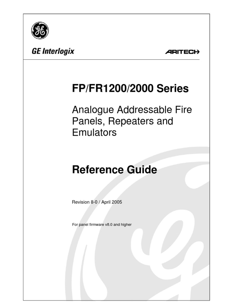 FP1200-2000 Reference Guide v8-0 (English) | PDF | Input/Output | Menu ...